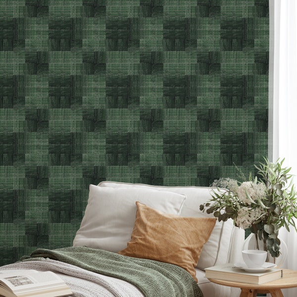 Hunter Green Wallpaper - Etsy