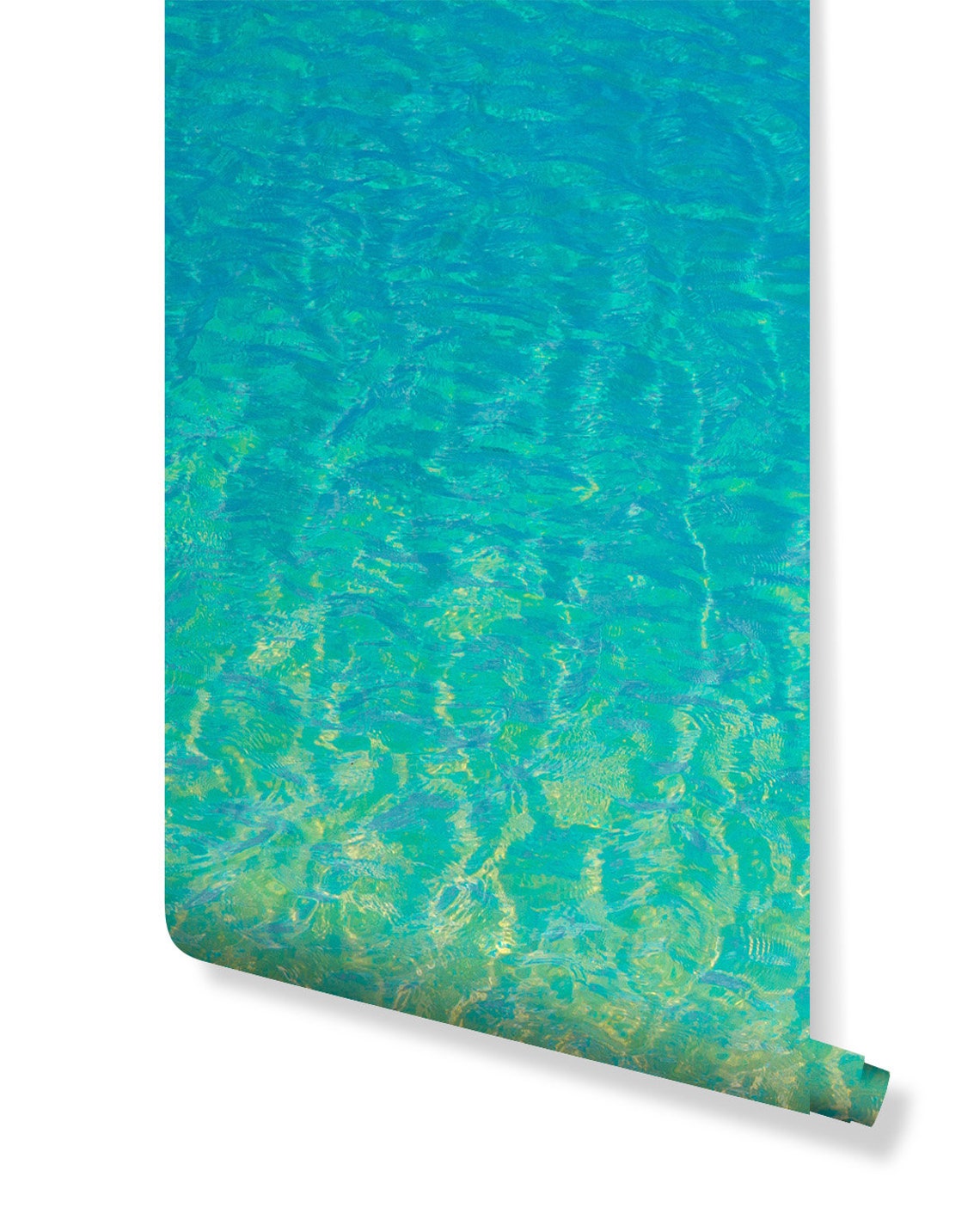 Peel and Stick Ocean Beach Wall Mural Self Adhesive Blue - Etsy