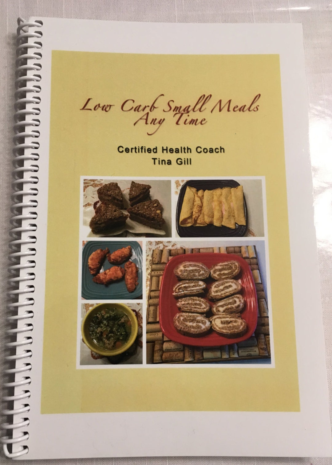 Cookbook, Low Carb Small Meals Any Time - Etsy