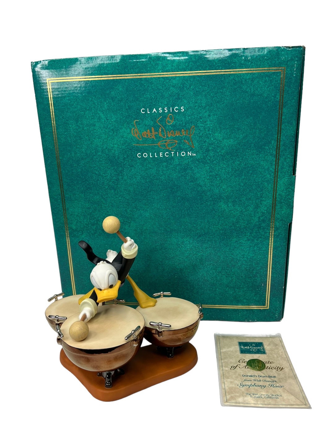 WDCC Walt Disney Classic Collection Symphony Hour Donald's Drum Beat ...