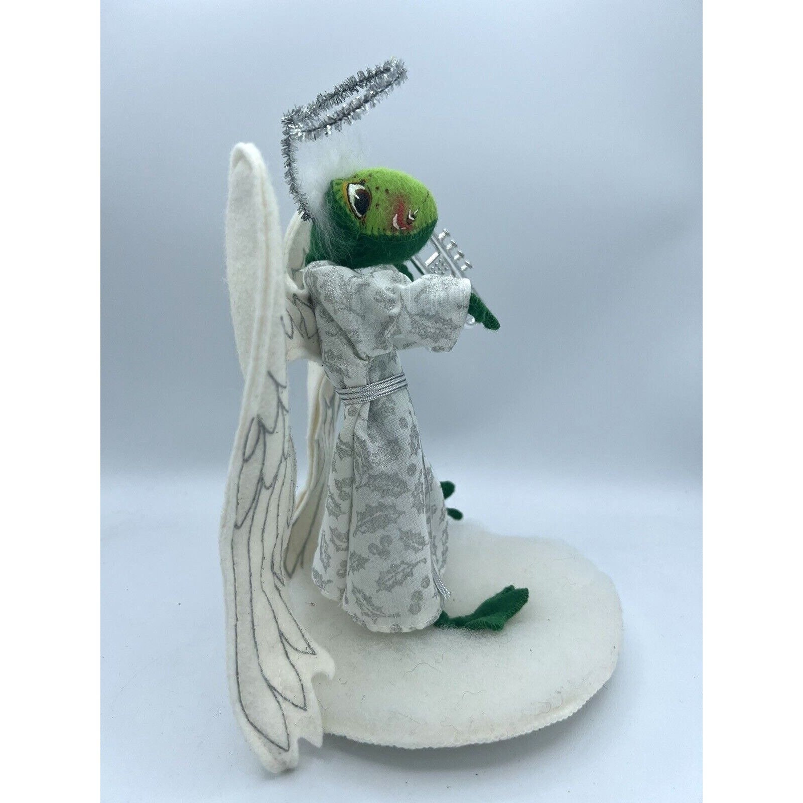 Annalee 10" Felicity Angel Frog With Trumpet 808198 Christmas 1998 - Etsy