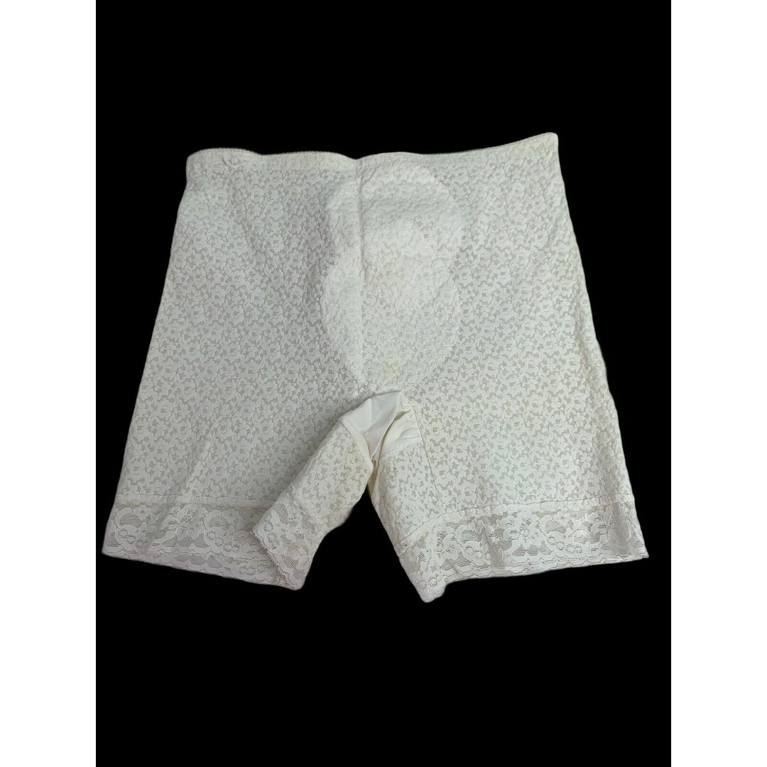 Vintage Girdle Lace Renette Foundations Panty Size XL 31-32 266 Dead ...