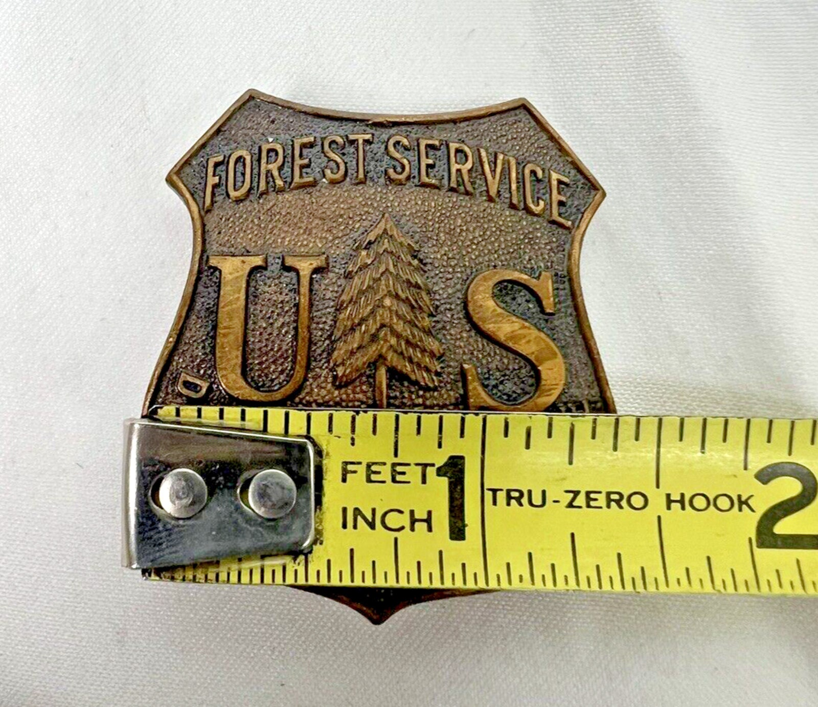 US Forest Service Ranger Badge Brass Vintage Early to Mid 1900's No Pin ...