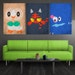 Seventh Generation Starter Poster Set Rowlet Litten Popplio Poster Set ...