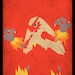 Torchic Evolution Poster Set Torchic Combusken Blaziken Poster Set Wall ...