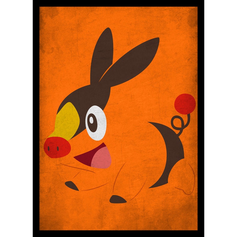 Fifth Generation Starter Poster Set Snivy Tepig Oshawott Poster Set - Etsy