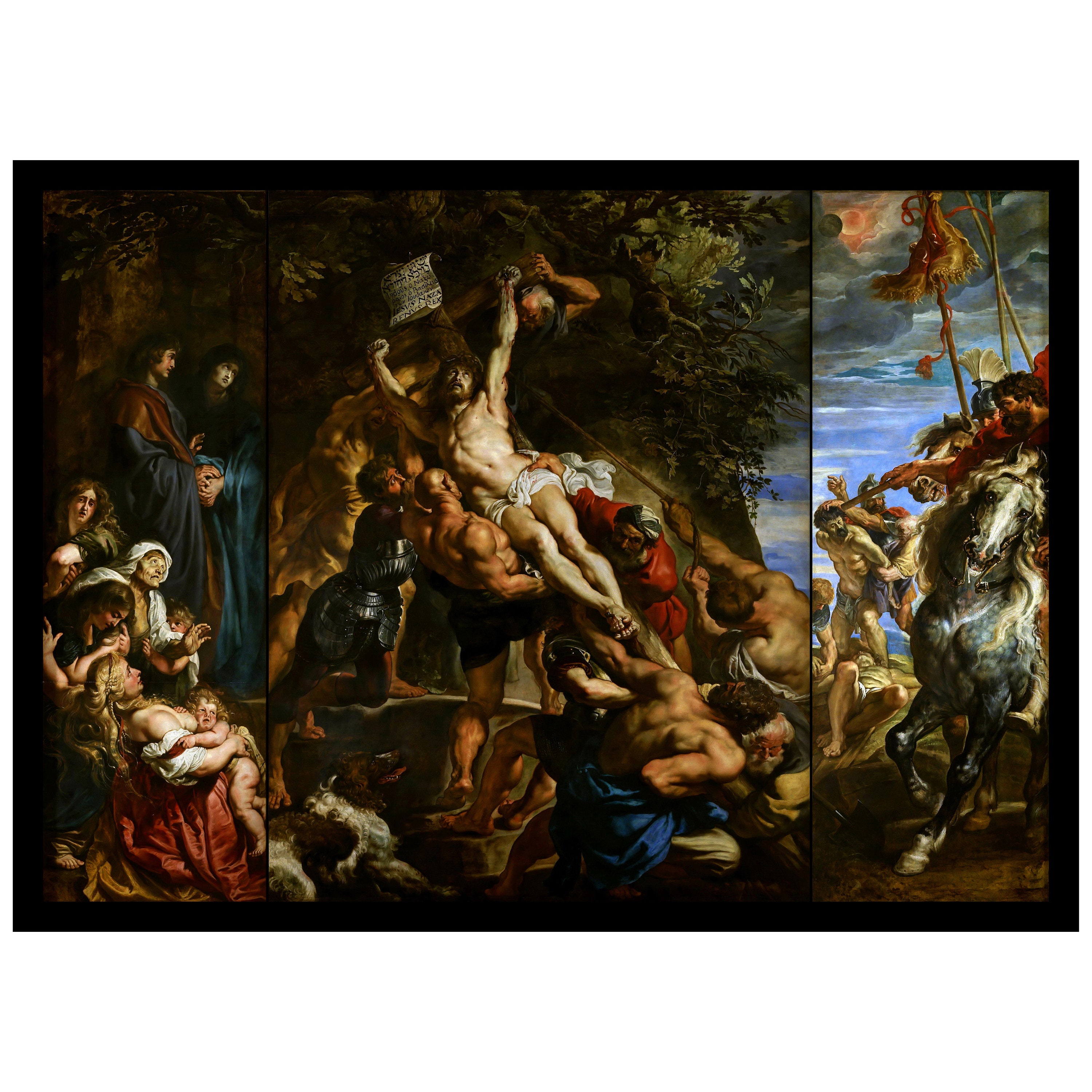 Peter Paul Rubens the Elevation of the Cross Print Wall Art - Etsy