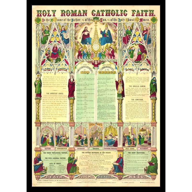 Roman Catholic Art - Etsy