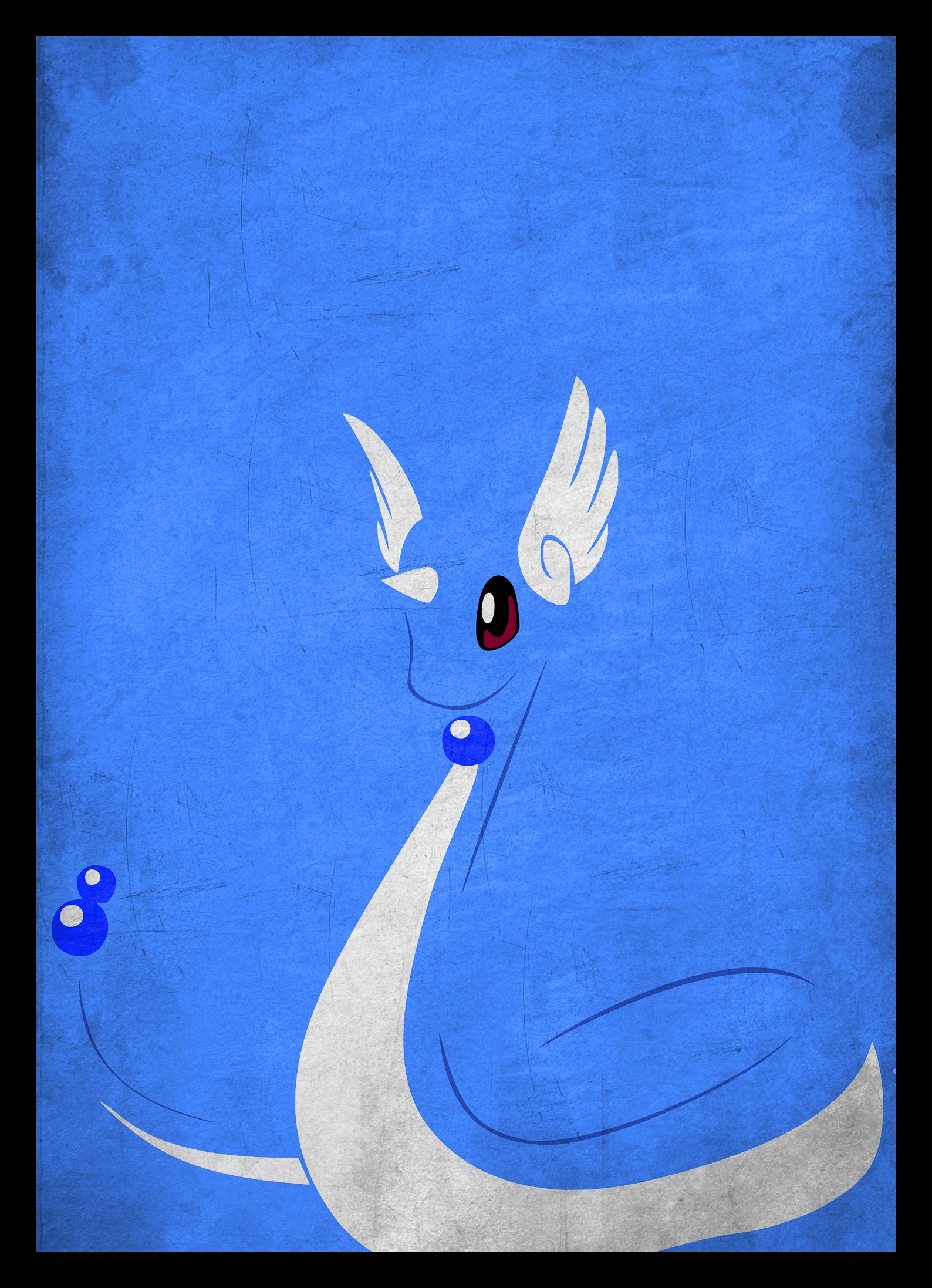 Dratini Evolution Poster Set - Etsy