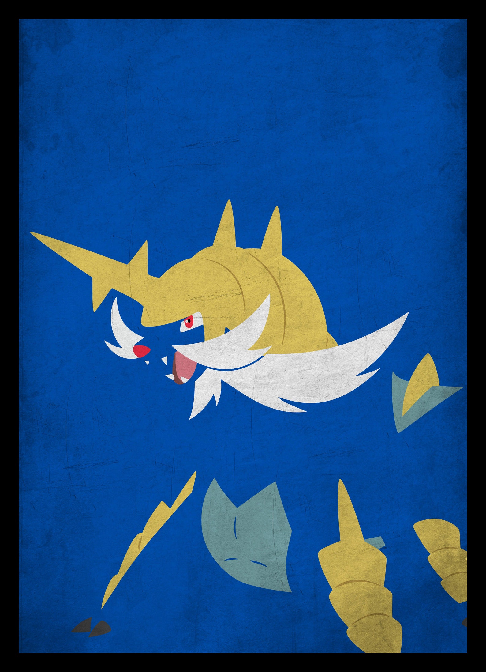 Oshawott Evolution Poster Set Oshawott Dewott Samurott Poster Set Wall ...