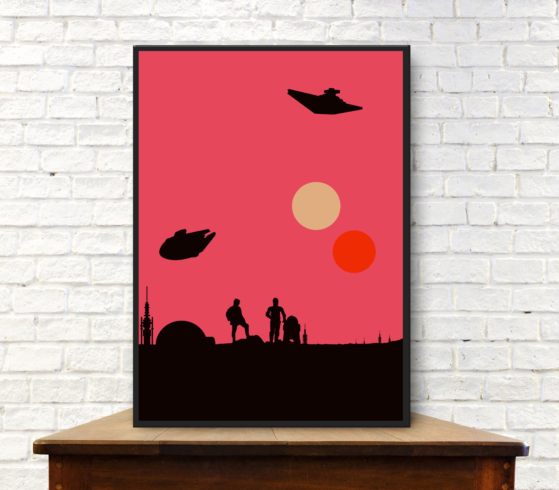 Classic Trilogy Star Wars Poster Set - Etsy