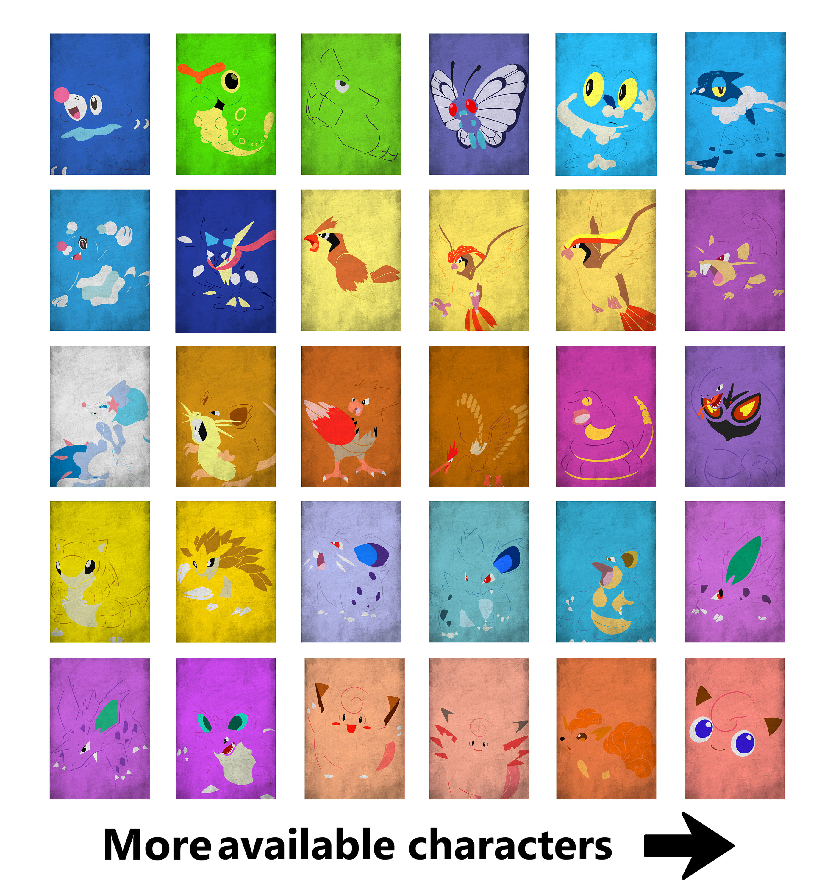 Create Legendary Pokemon Print Set - Etsy