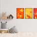 Torchic Evolution Poster Set Torchic Combusken Blaziken Poster Set Wall ...