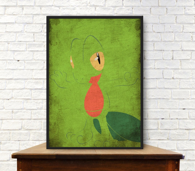 Third Generation Starter Poster Set Treecko Torchic Mudkip - Etsy