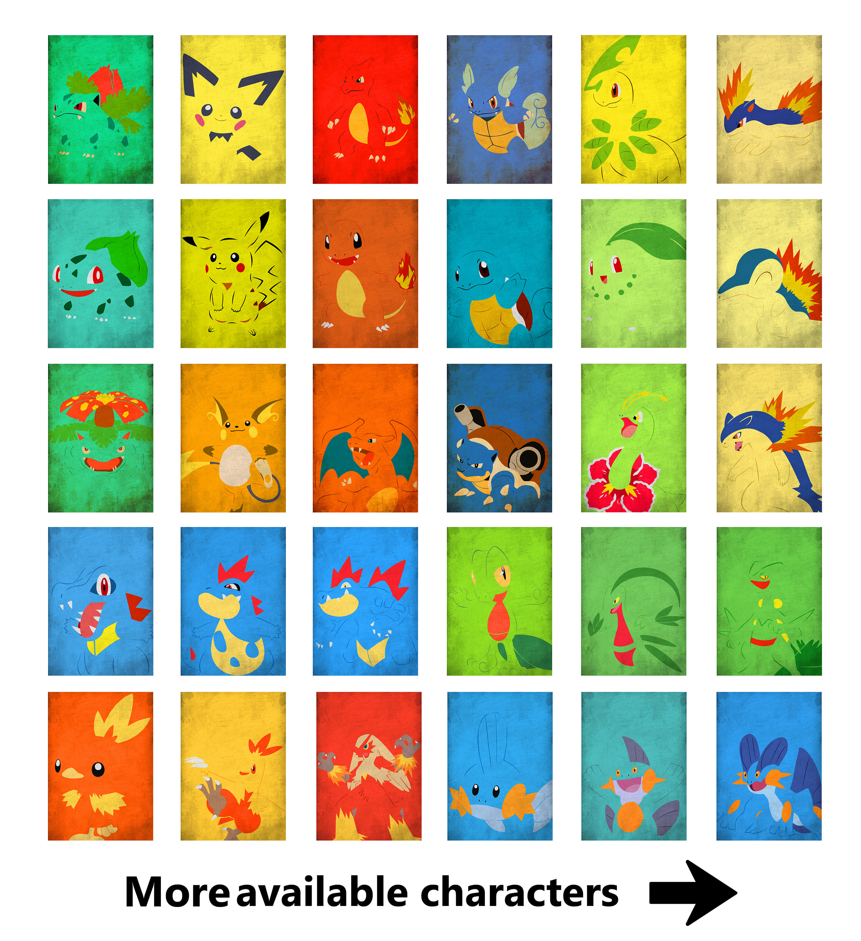 Create Legendary Pokemon Print Set - Etsy