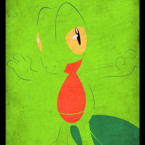 Third Generation Starter Poster Set Treecko Torchic Mudkip Poster Set ...