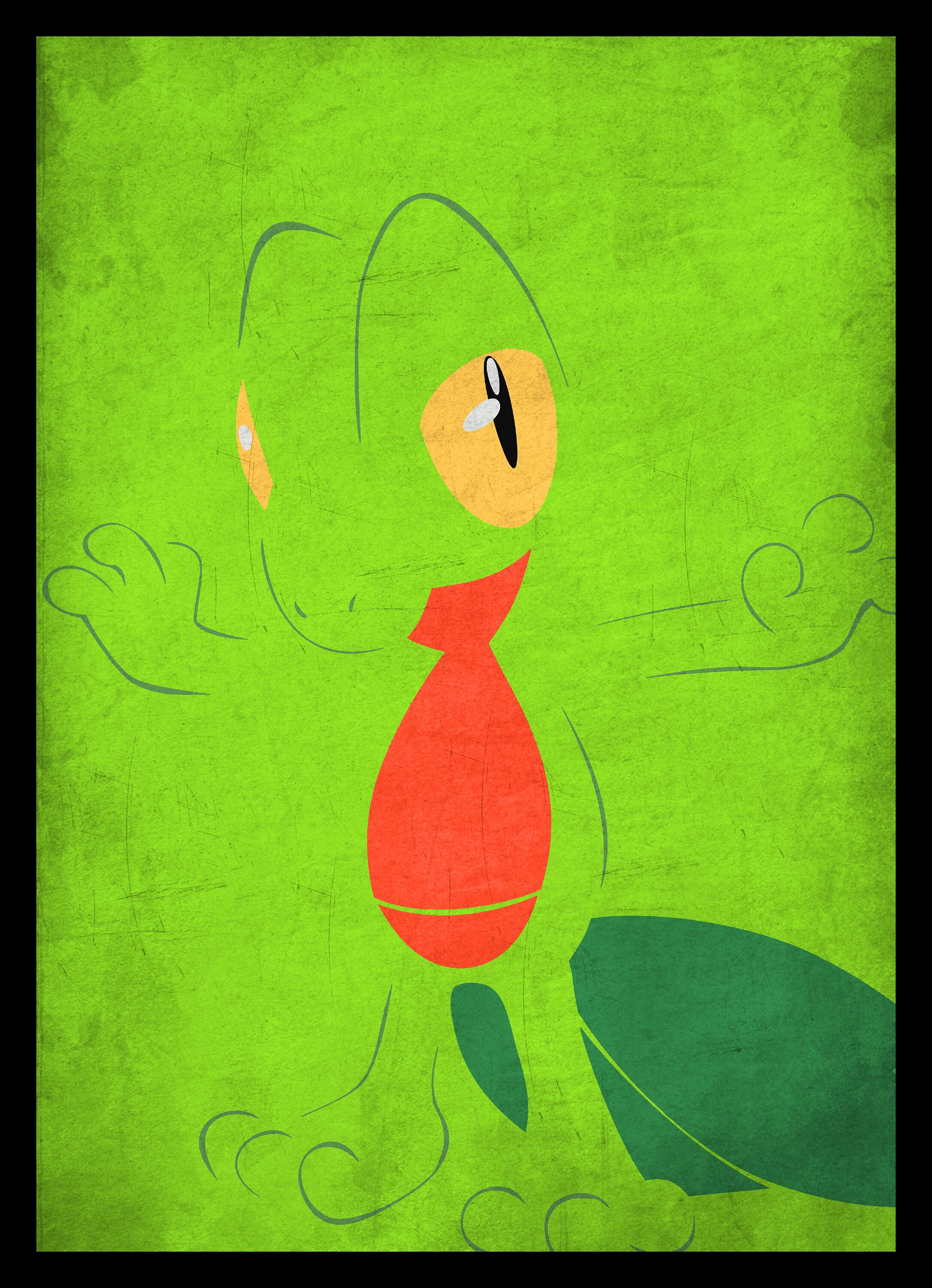 Third Generation Starter Poster Set Treecko Torchic Mudkip Poster Set ...