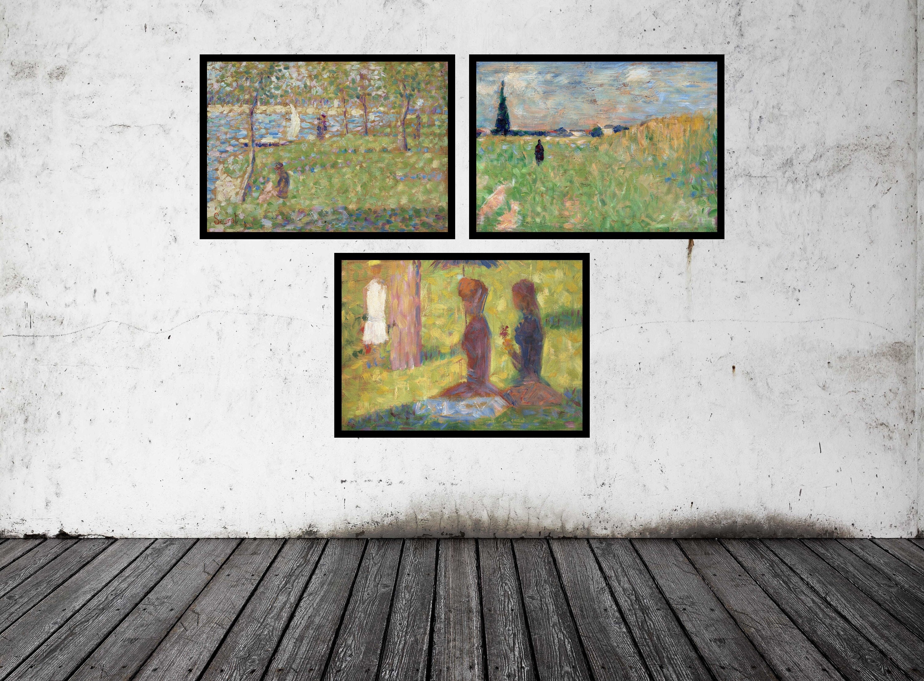 Georges Seurat Print Set Seurat Poster Seurat Wall Art Seurat - Etsy