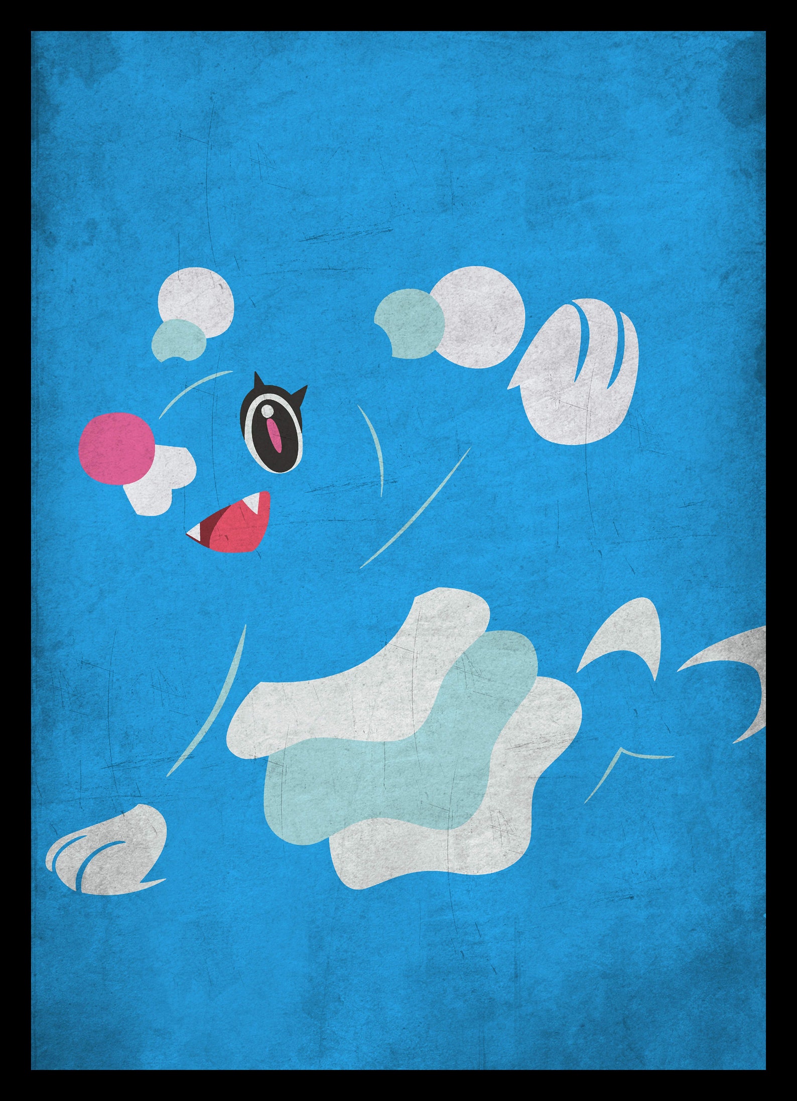 Popplio Evolution Poster Set Wall Art Print - Etsy