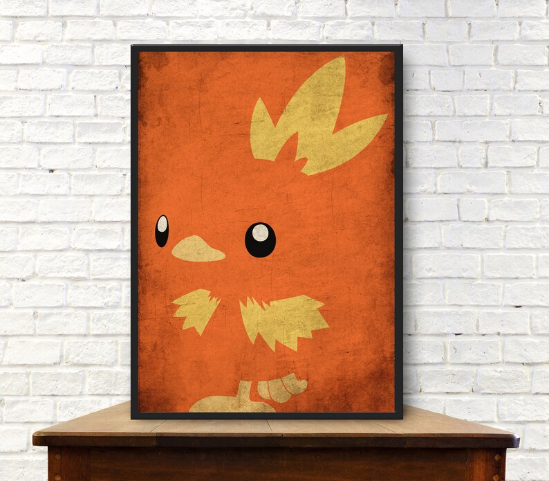 Third Generation Starter Poster Set Treecko Torchic Mudkip - Etsy