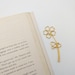Sakura Wire Planner Clip, Sakura Decorative Wire Bookmark, Gold Sakura ...