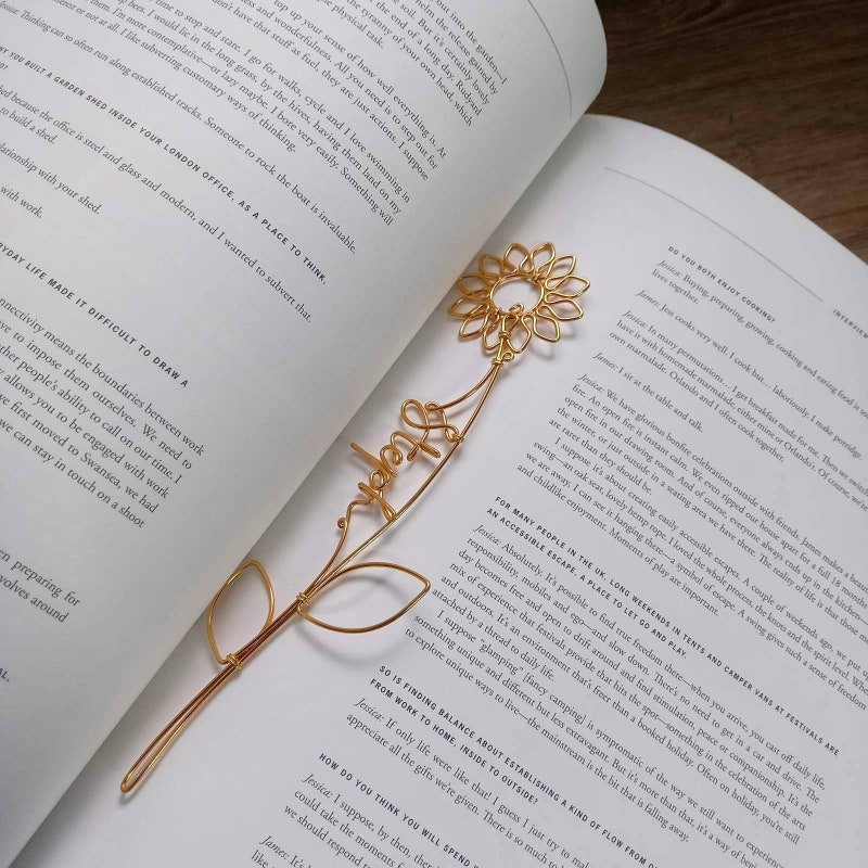 Wire Bookmarks - Etsy