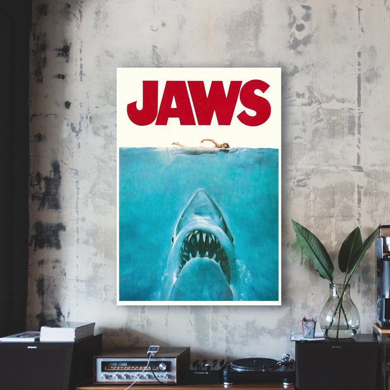 Jaws Bathroom Decor - Etsy