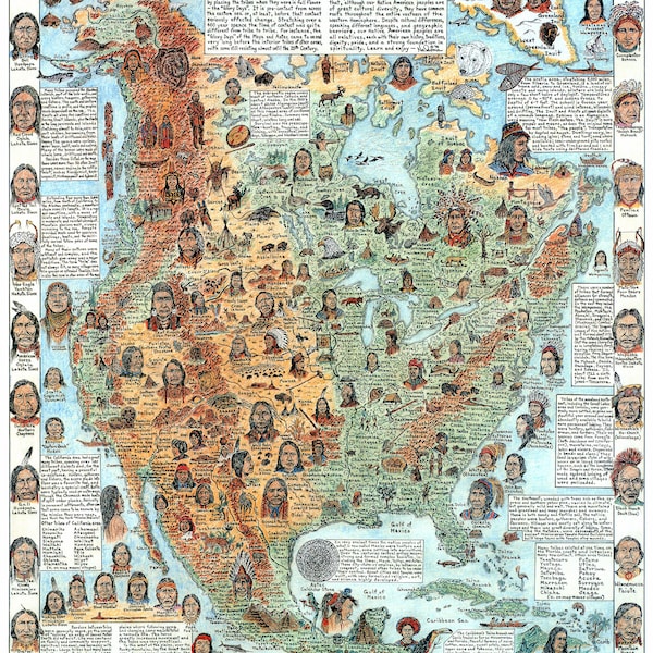 Us native tribes art - Etsy Nederland