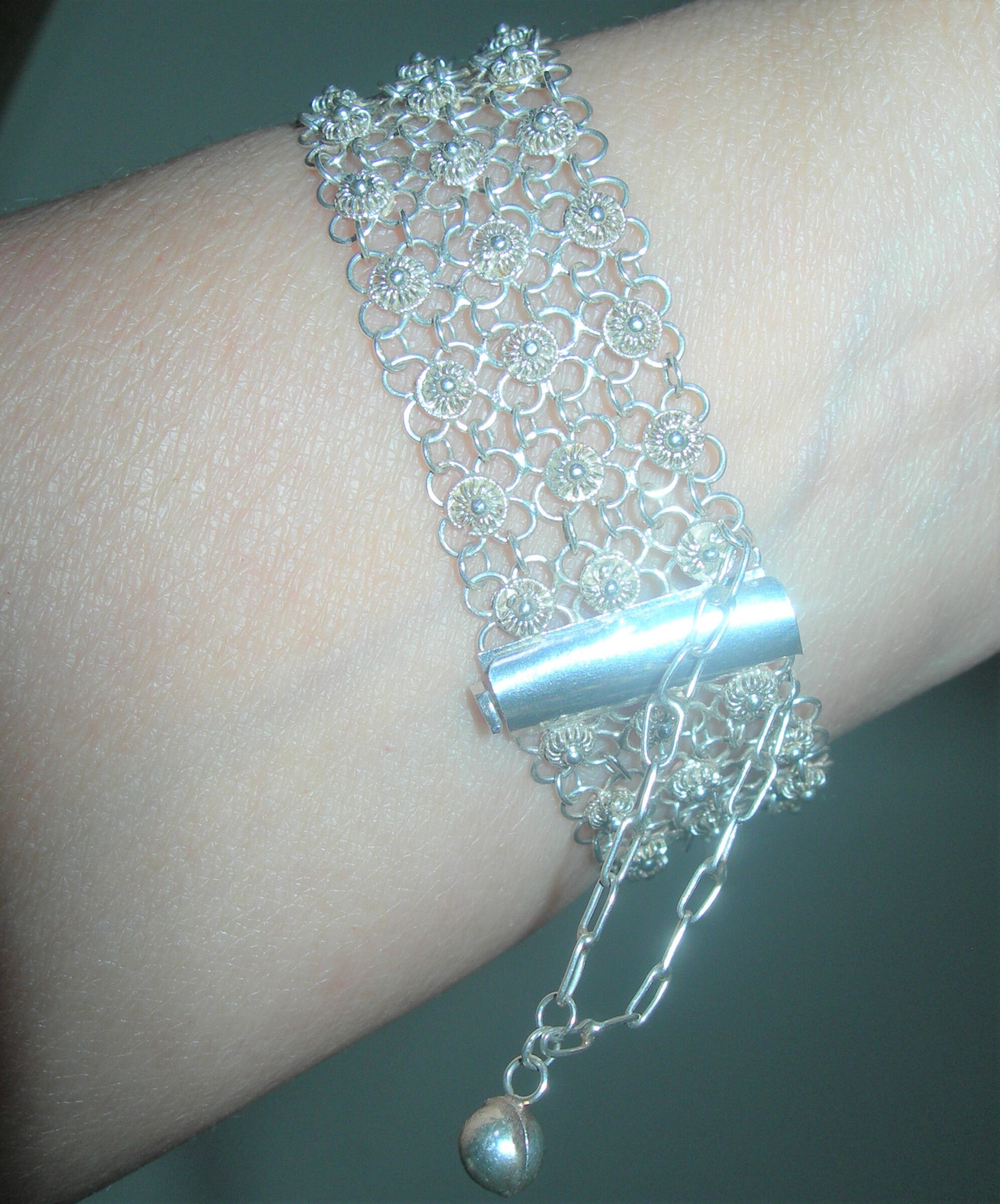 Sterling SILVER FILIGREE BRACELET Byzantium Style Vintage - Etsy UK