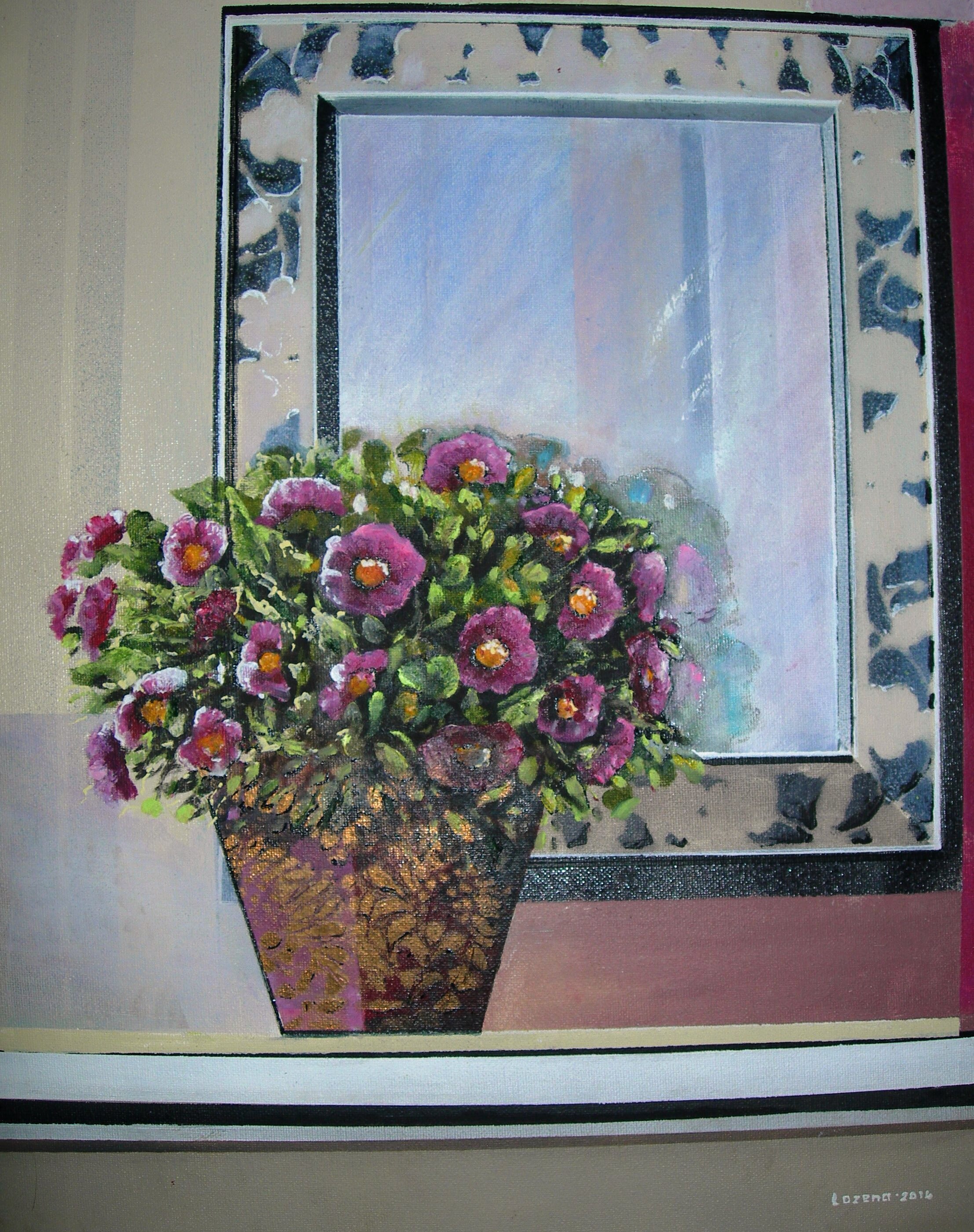 Oil Painting Mirror Effect by Lozena - Etsy