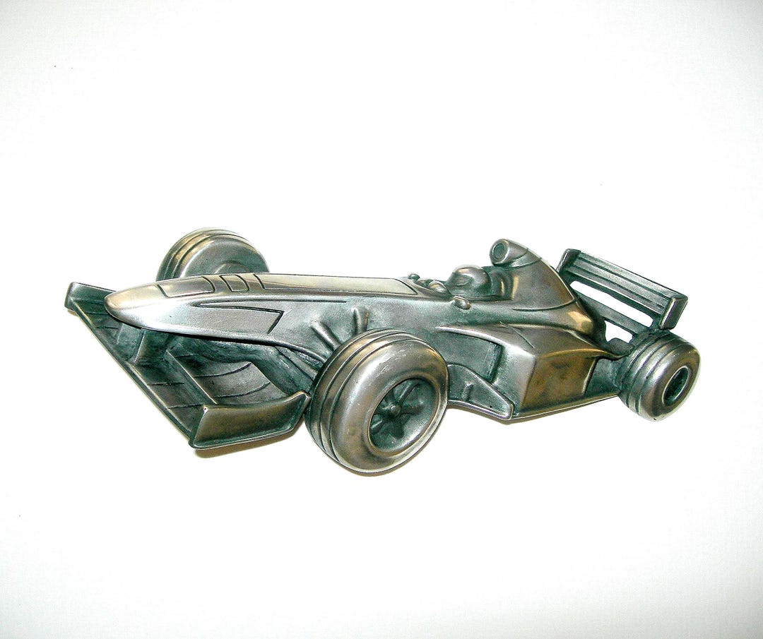 RACING CAR METAL Sculpture Relief for the Wall - Etsy