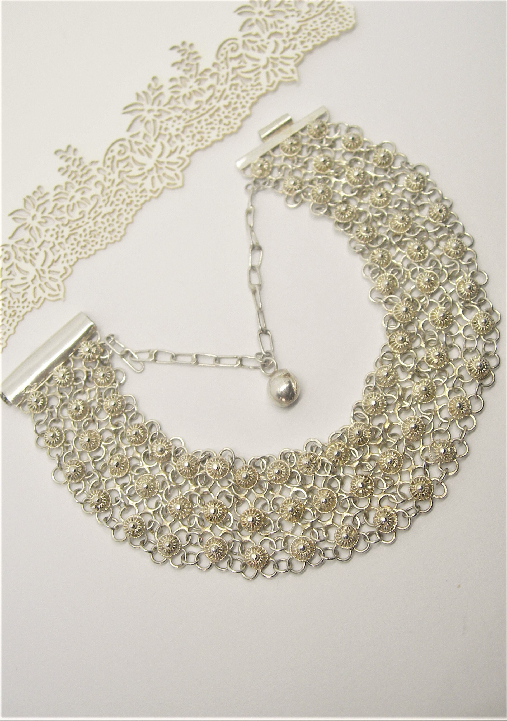 Sterling SILVER FILIGREE BRACELET Byzantium Style Vintage - Etsy UK