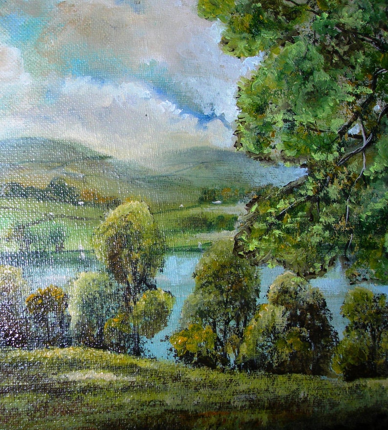 Original Oil Painting Chris Williams - Etsy UK