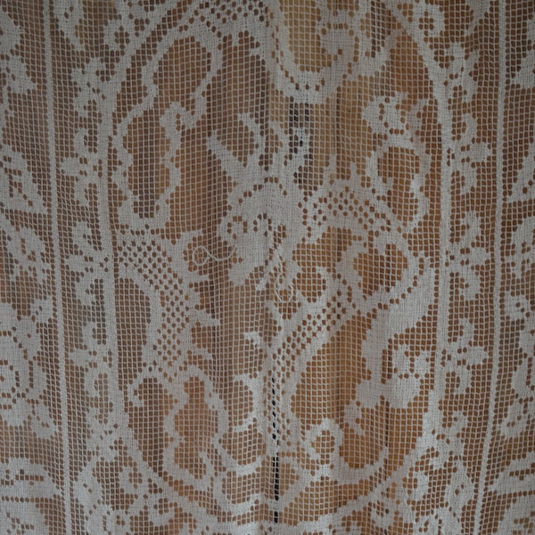 Filet curtains - Etsy Italia