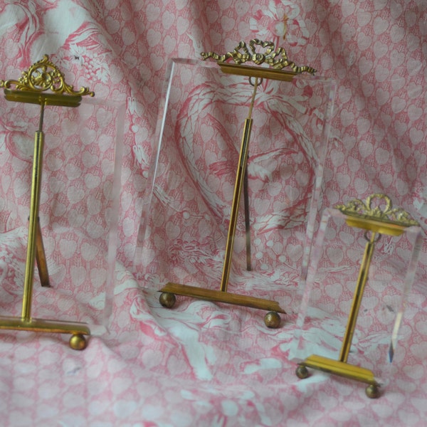 Beveled Glass Picture Frame - Etsy