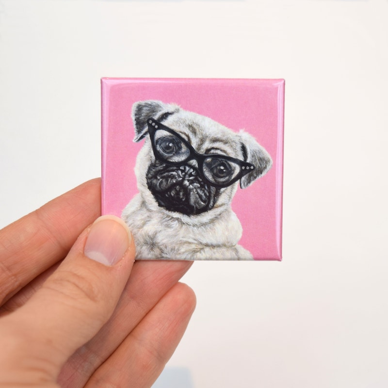 Pug Magnet - Etsy