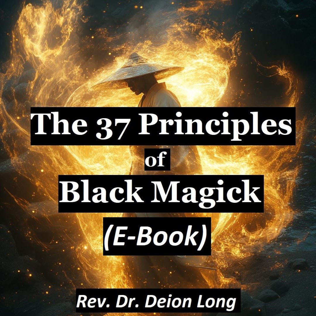 The 37 Principles of Black Magick (e-book) Hidden Secrets to ...