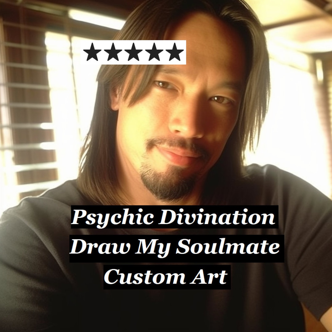 Male Soulmate Drawing. Custom Art. Psychic Reading. Tarot, Voodoo ...