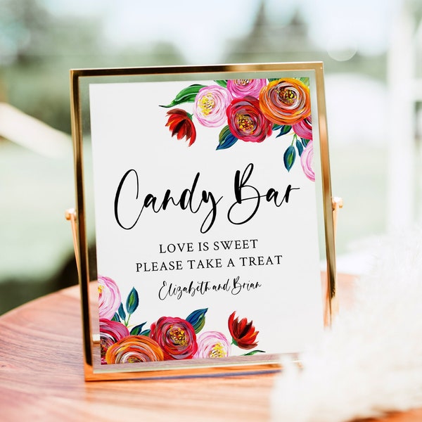 Candy Station Sign - Etsy