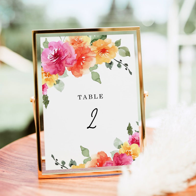 Table Numbers - Etsy