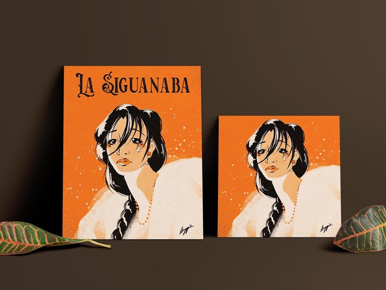 La Siguanaba Poster El Salvador / Wall Art / Digital Print / - Etsy