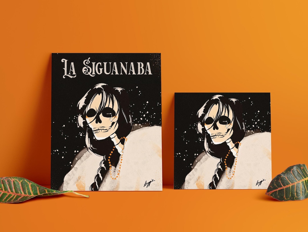 La Siguanaba Oscura Poster – El Salvador / Wall Art / Digital Print ...
