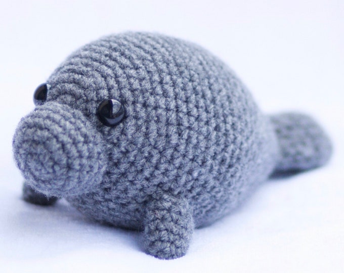 Barbara Manatee Mama Manatee Stuffed Animal Cuddle Sized Stuffed Animal ...