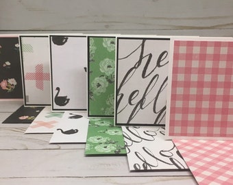 Mini note card set | Etsy