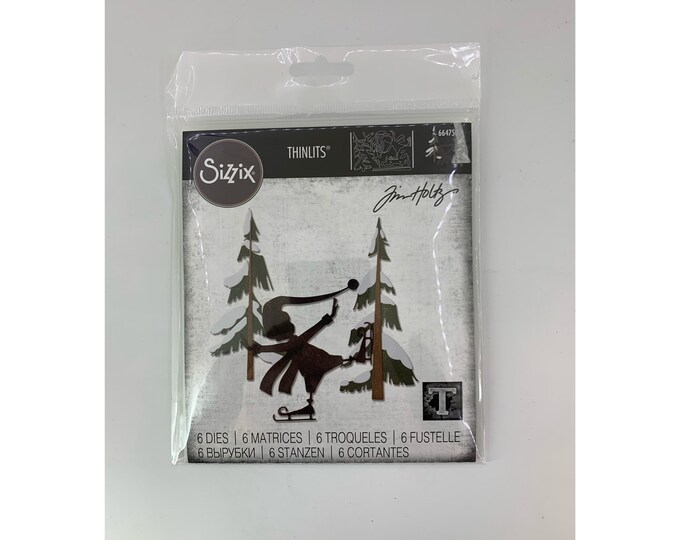 Thin Ice Die Set, Tim Holtz Sizzix 664750 - New - Etsy