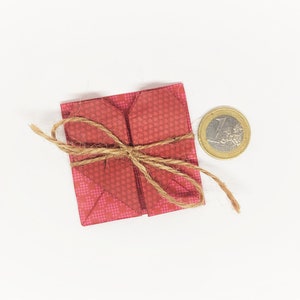 2 Origami Heart Sachets - Etsy