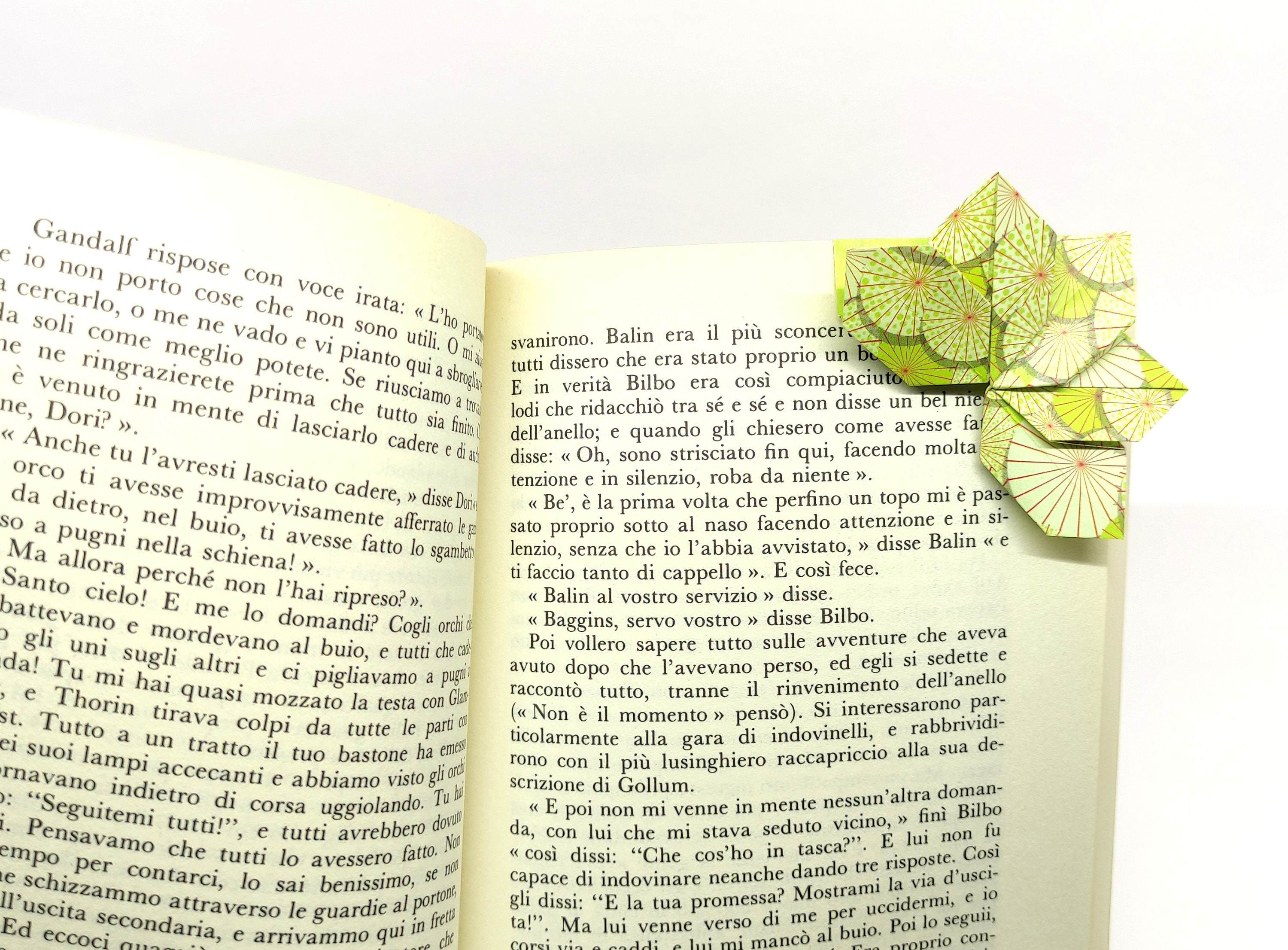 4 Origami Bookmarks / Japanese Designs / Flowers / Gift Idea - Etsy