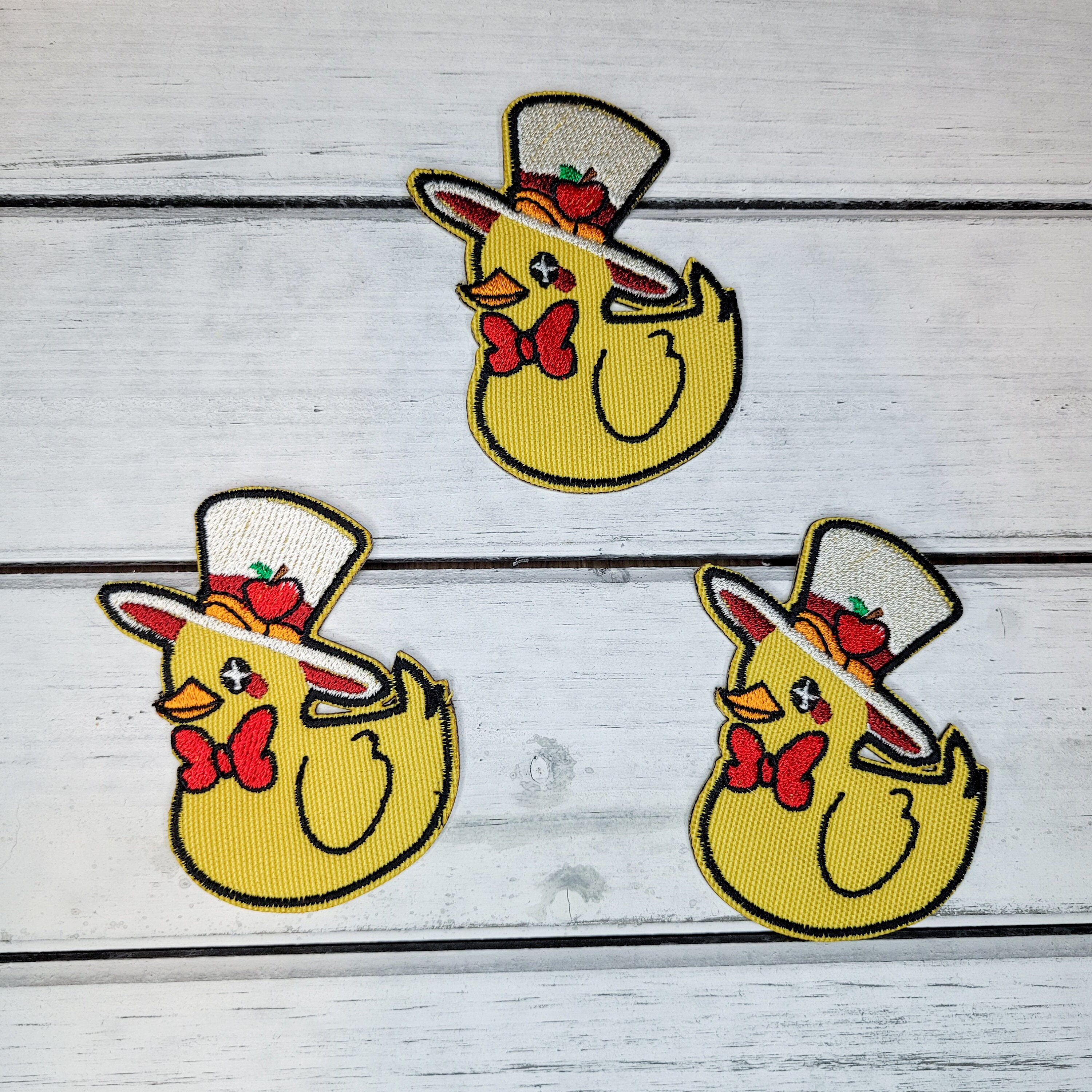 Rubber Duck Lucifer Iron on Patch - Etsy