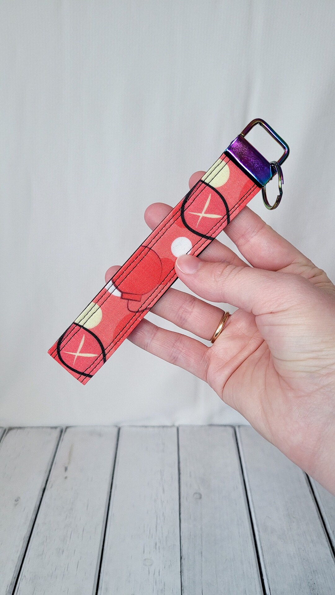 Cherry Bomb Key Wristlet - Etsy