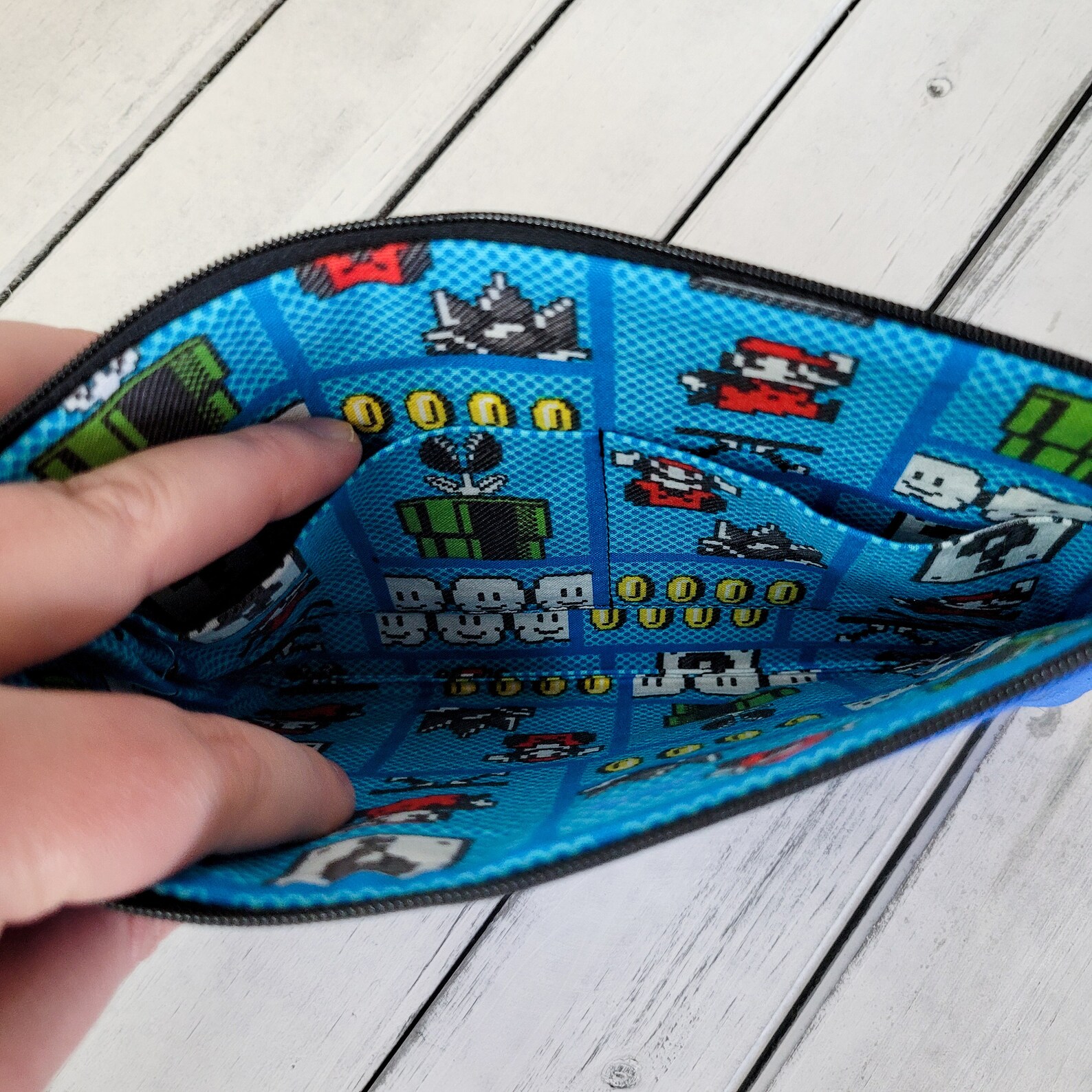 Game Zipper Pouch - Etsy